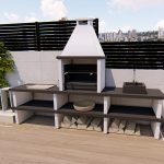 Barbacoa de Obra Modelo Elegant 30002 - Barbacoas Mengual